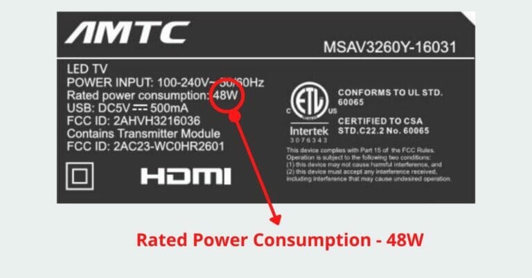 What Size Inverter Do I Need To Run A Tv? (Calculate In 2 Steps)